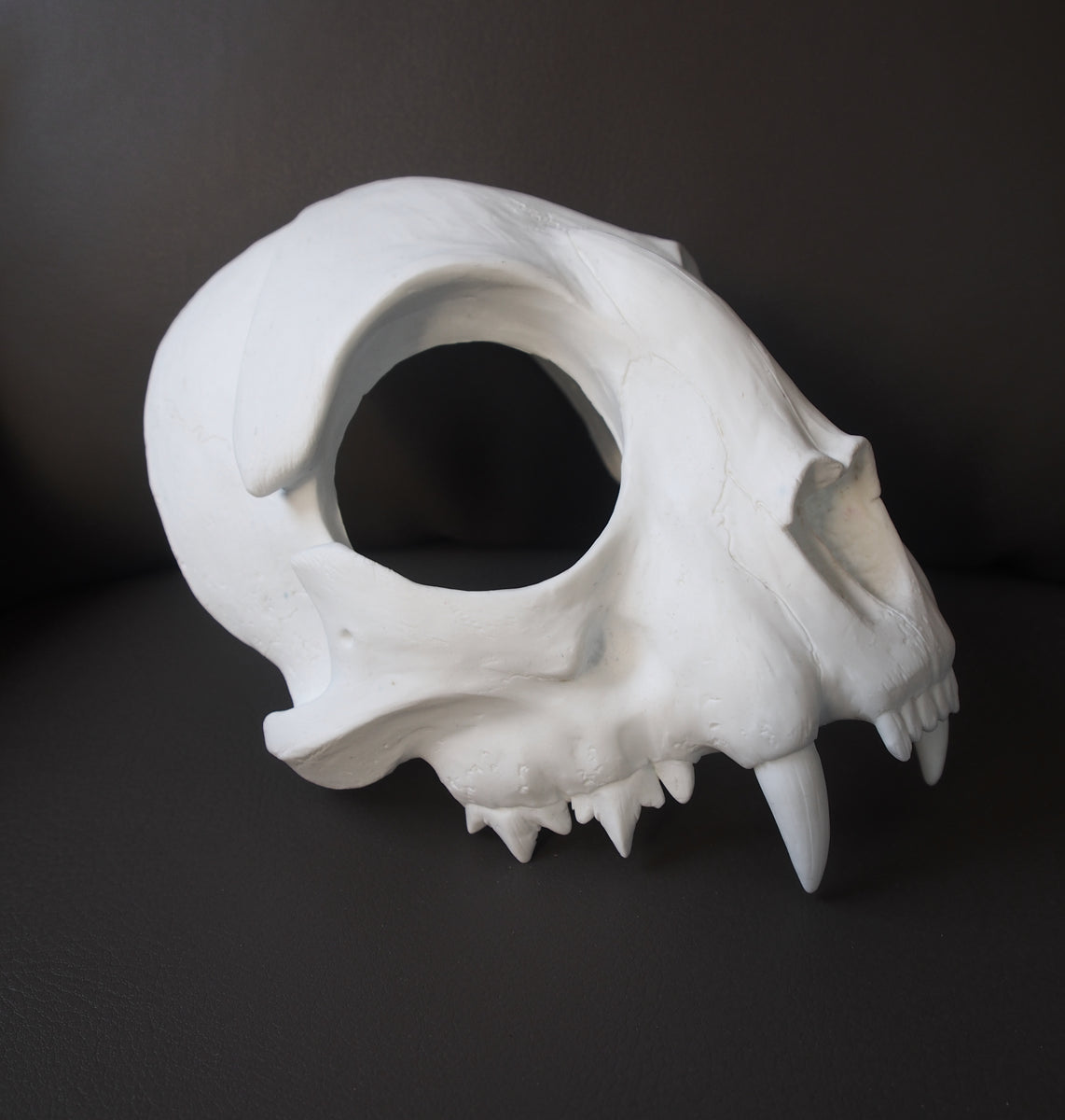 Cat Skull Mask - Half – Bueshang's Creations