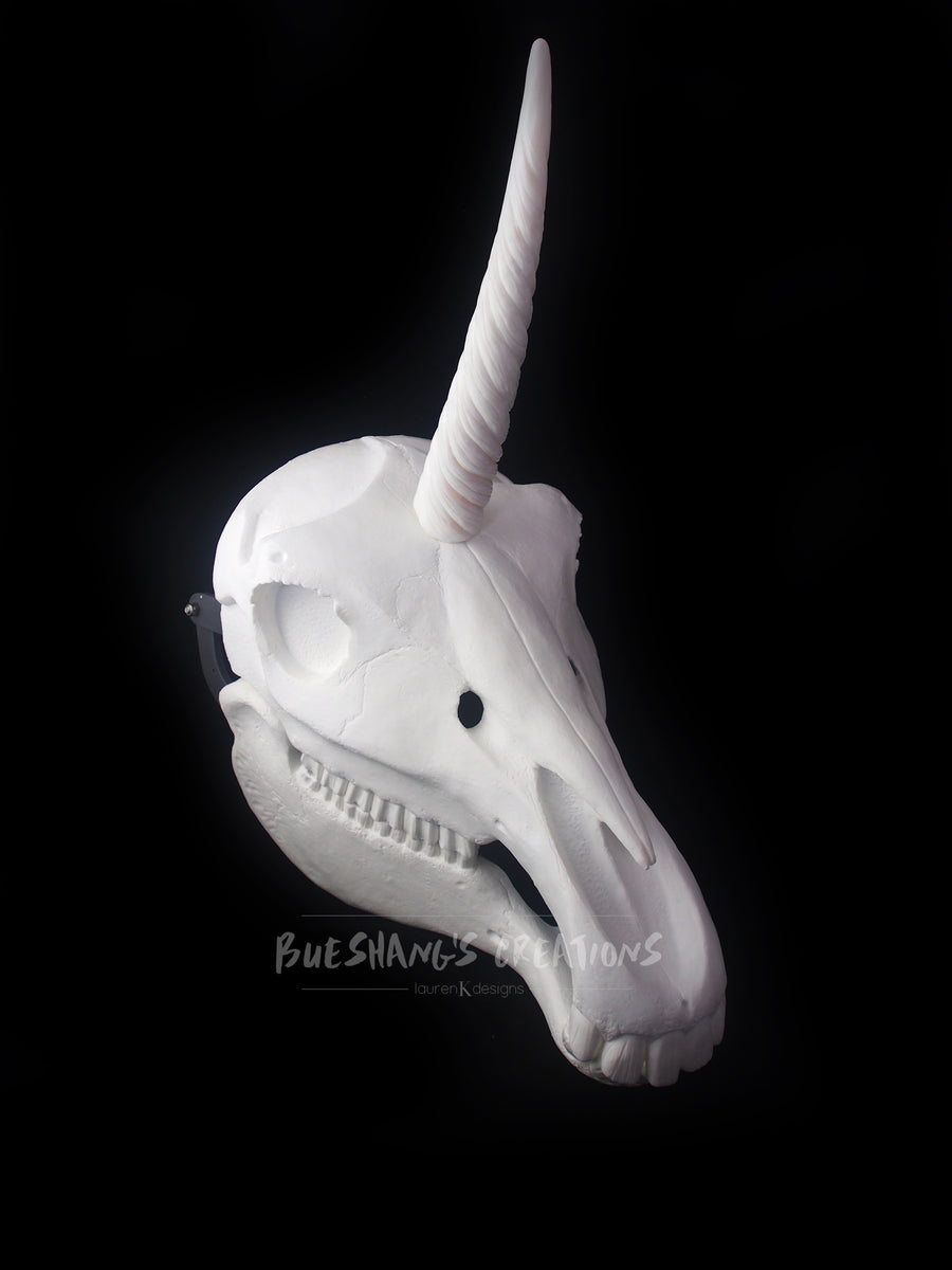 Unicorn Skull Mask - Full – Bueshang's Creations