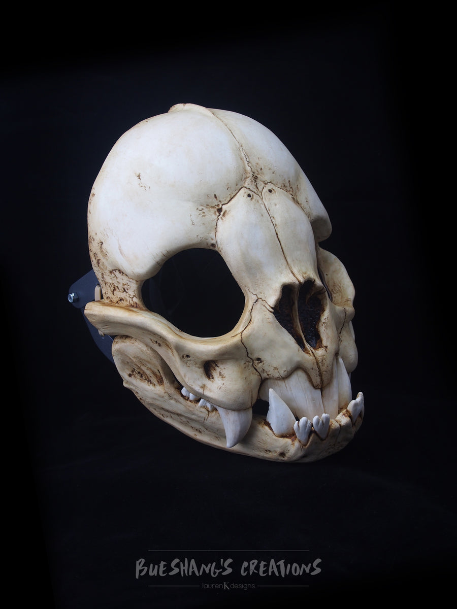 Vampire Bat Skull Mask - Full – Bueshang's Creations